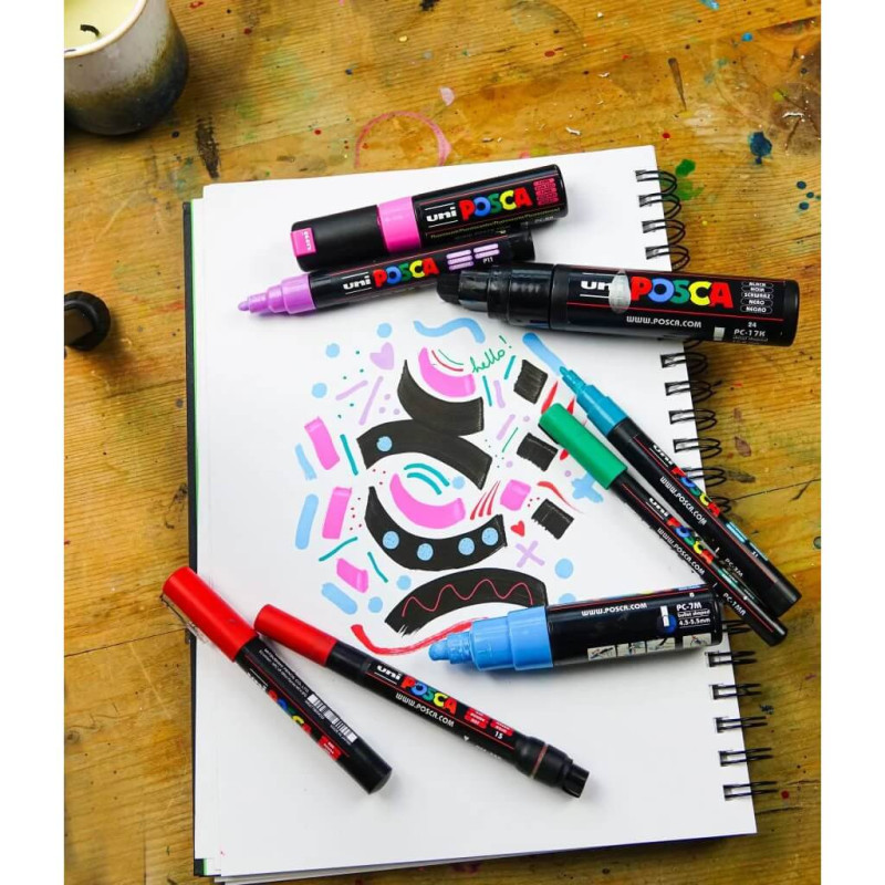 Set 60 markere Posca DreamBig in mapa XL | Contrastmarket