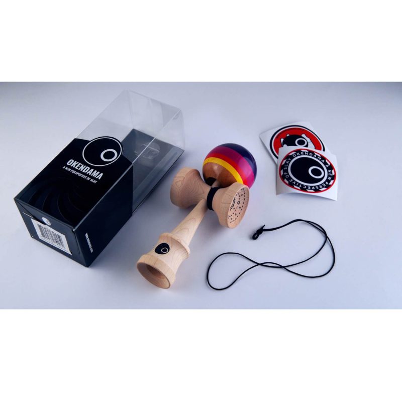 Set ata kendama Krom Pop multicolor 10 buc | Contrastmarket
